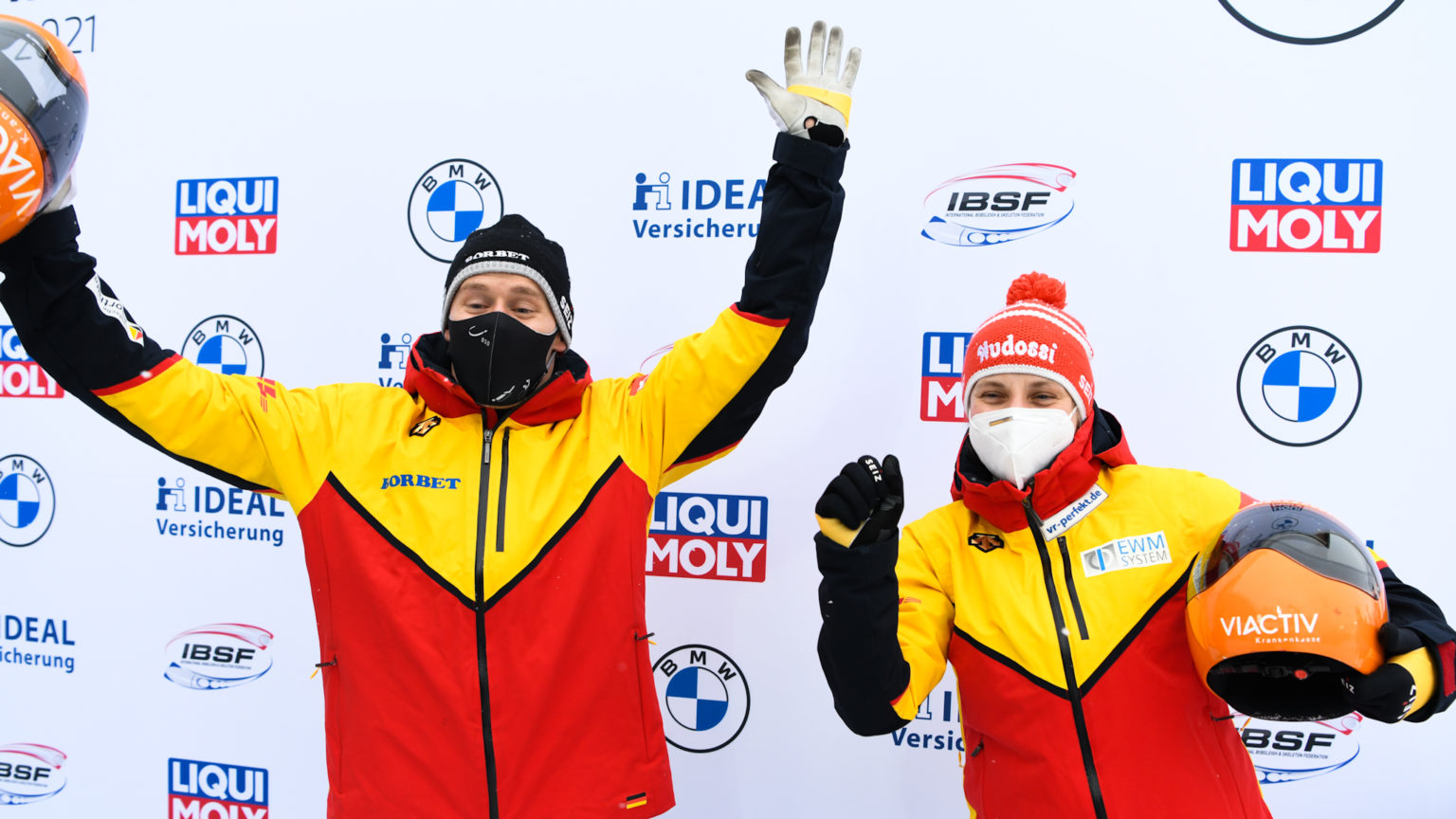 WM-Gold und -Silber für Deutschland im Skeleton Mixed Team, BFR holt ...